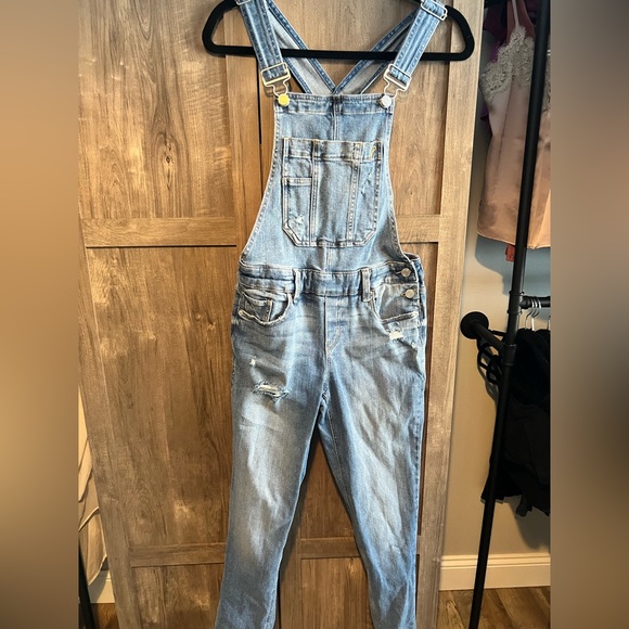 Garage | Pants & Jumpsuits | Jean Overalls | Poshmark